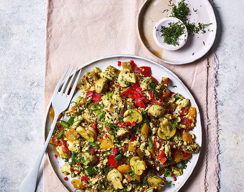 Spicy Tofu Scramble Slimming World