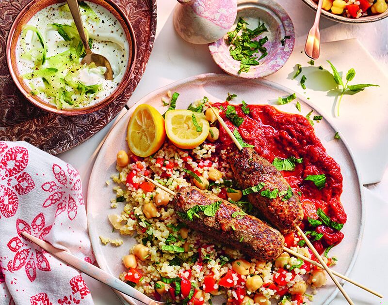 Moroccan kefta with spicy tomato sauce | Slimming World