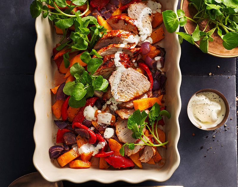 Sticky roast pork | Slimming World