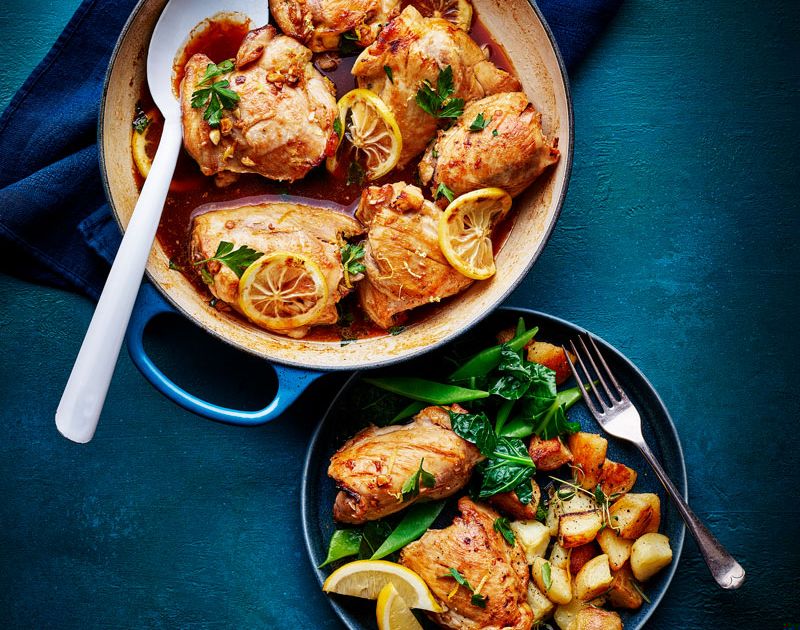 Citrus chicken with garlic and honey | Slimming World